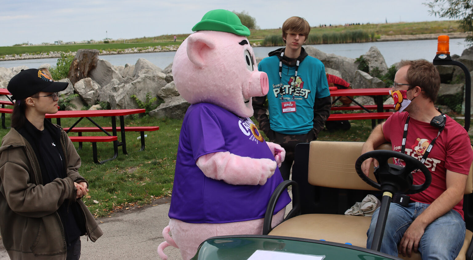 How to be a Mascot Handler - Olympus Mascots